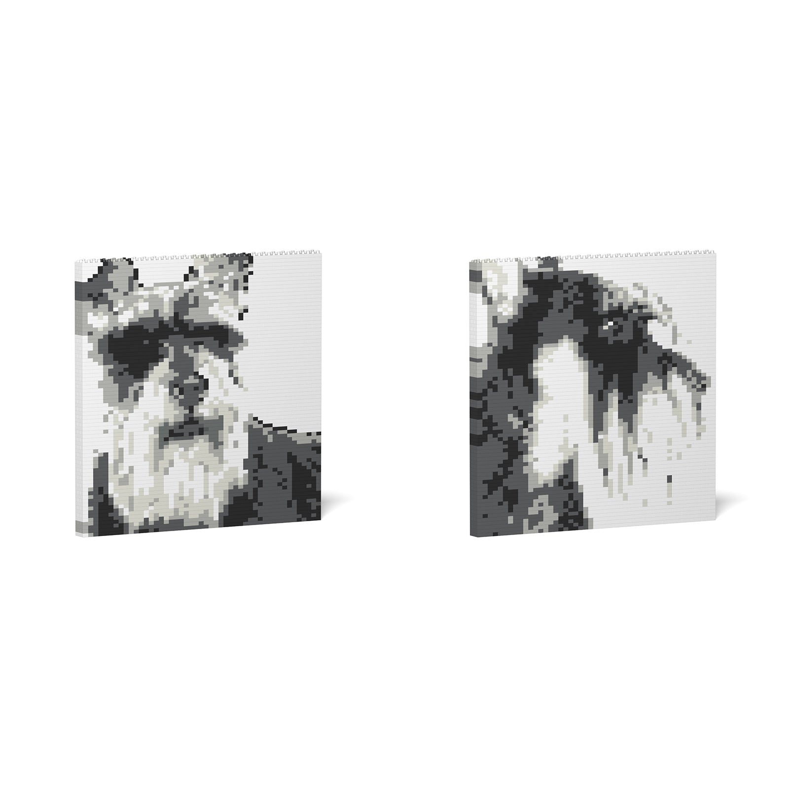 Gemälde von Standardschnauzer – JEKCA EU