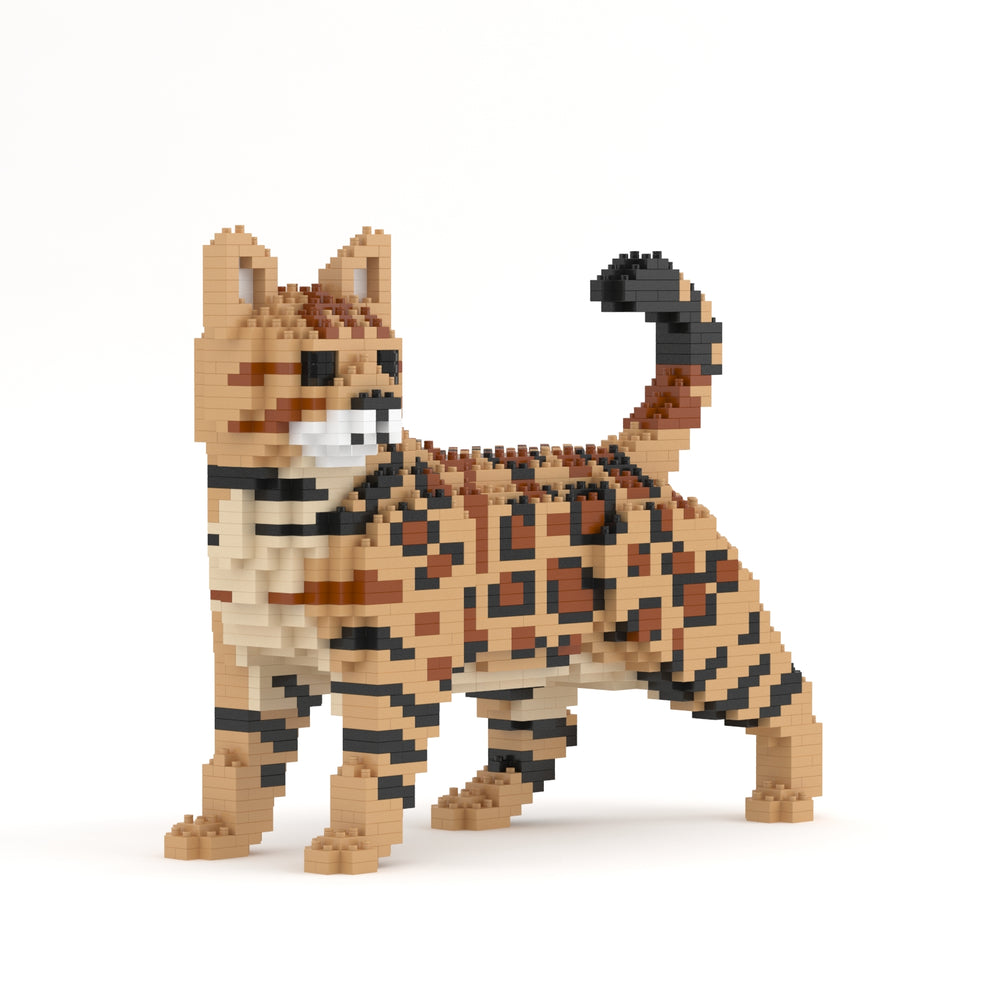 Bengal Cat 4-in-1 Pack 01S-M01 - JEKCA Building Blocks for Kidults ...