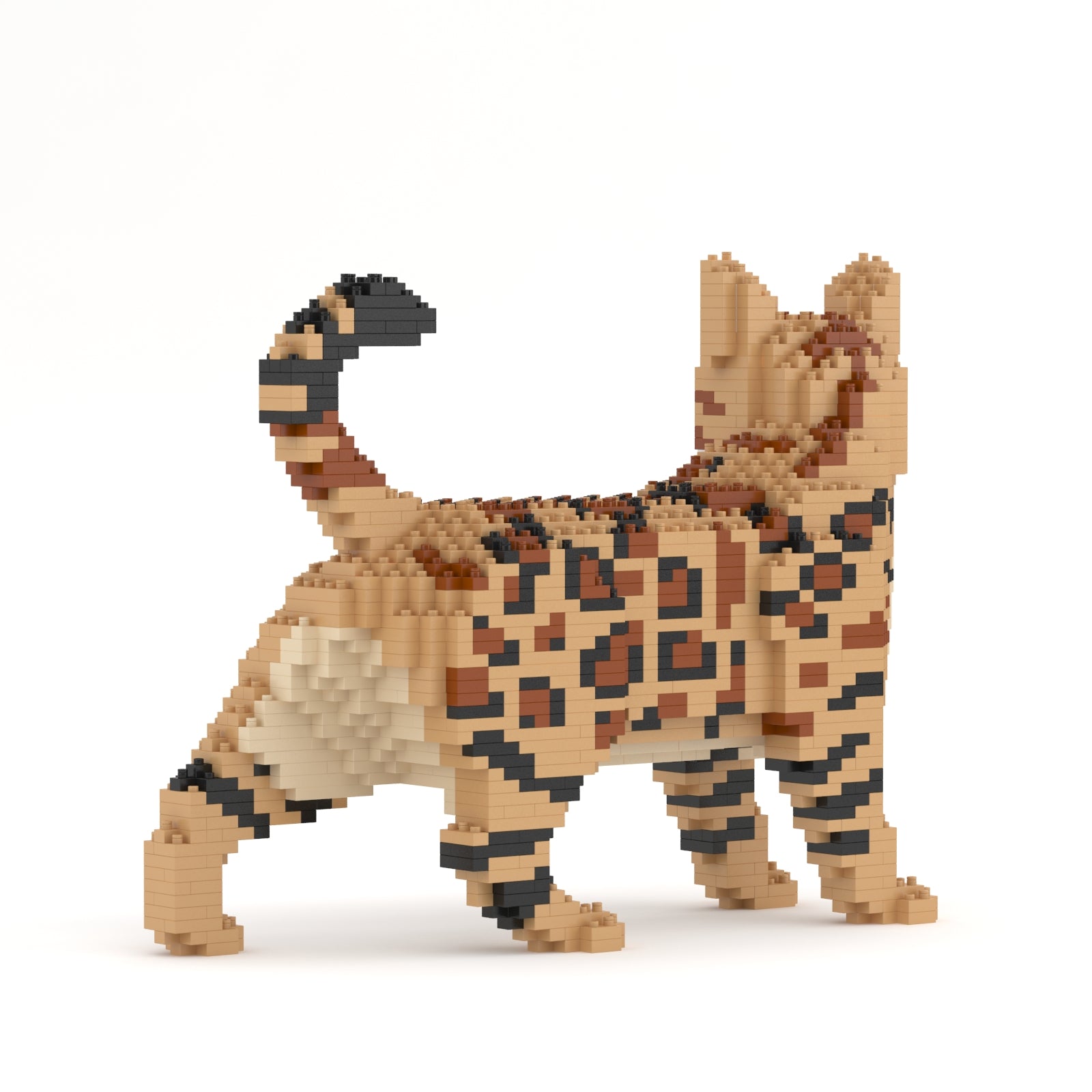 Bengal Cat 4-in-1 Pack 01S-M01 - JEKCA Building Blocks for Kidults ...