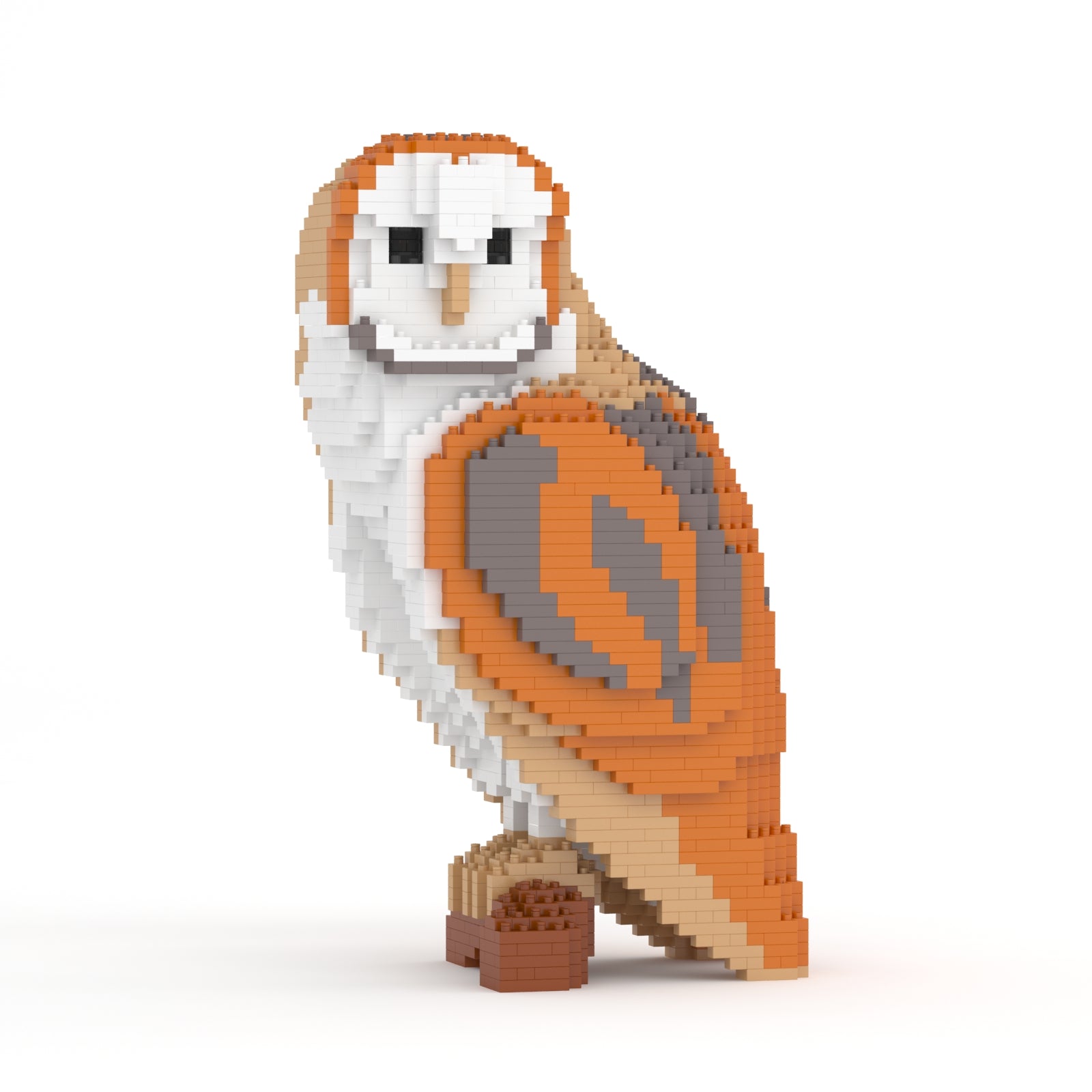 Barn Owl 01 - JEKCA Building Blocks for Kidults – JEKCA EU