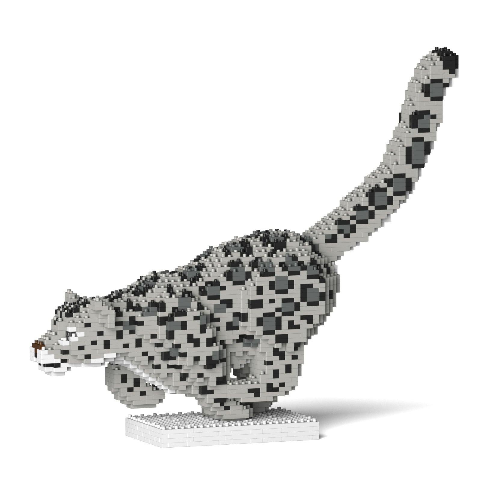 Snow Leopard 01 - JEKCA Building Blocks for Kidults – JEKCA EU